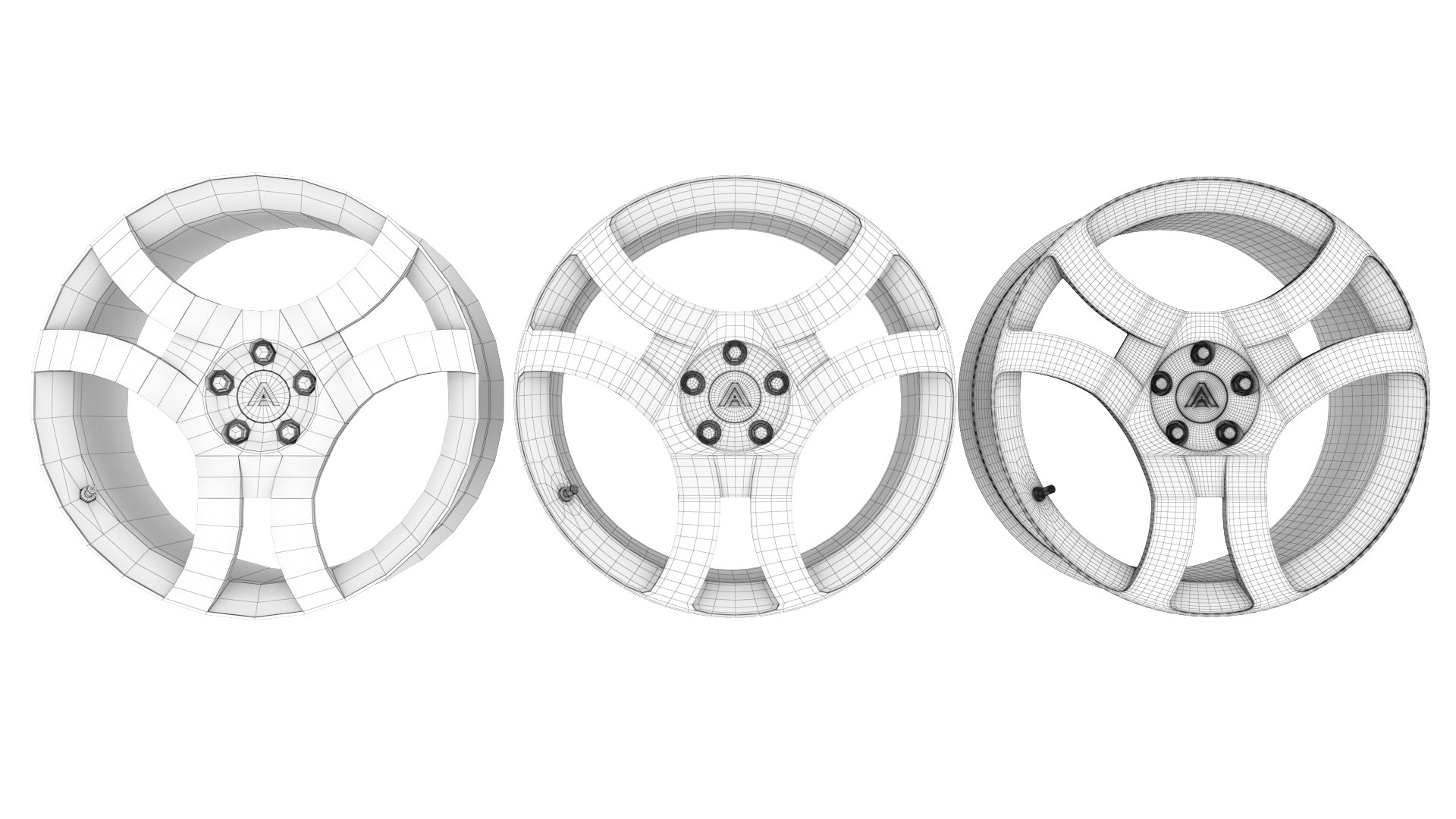 3D Wheel Rim7 Model - TurboSquid 1845678
