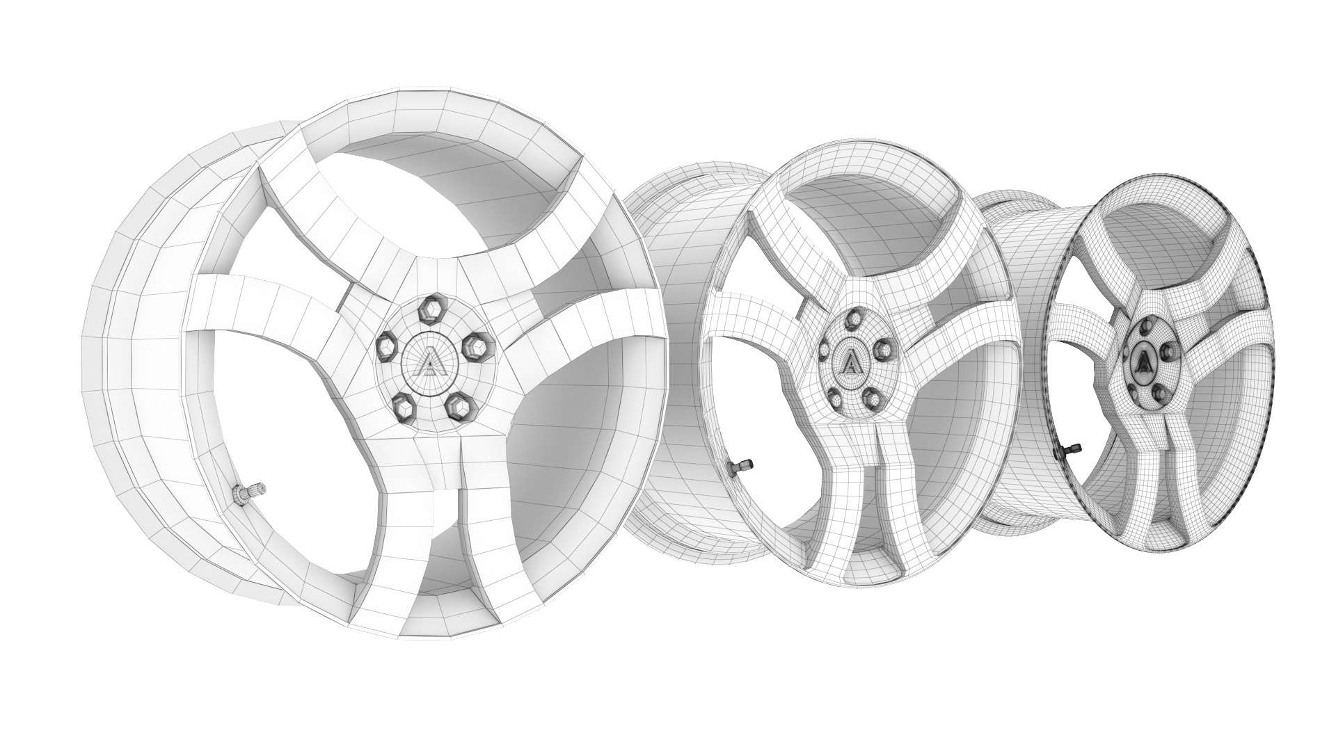 3D Wheel Rim7 Model - TurboSquid 1845678