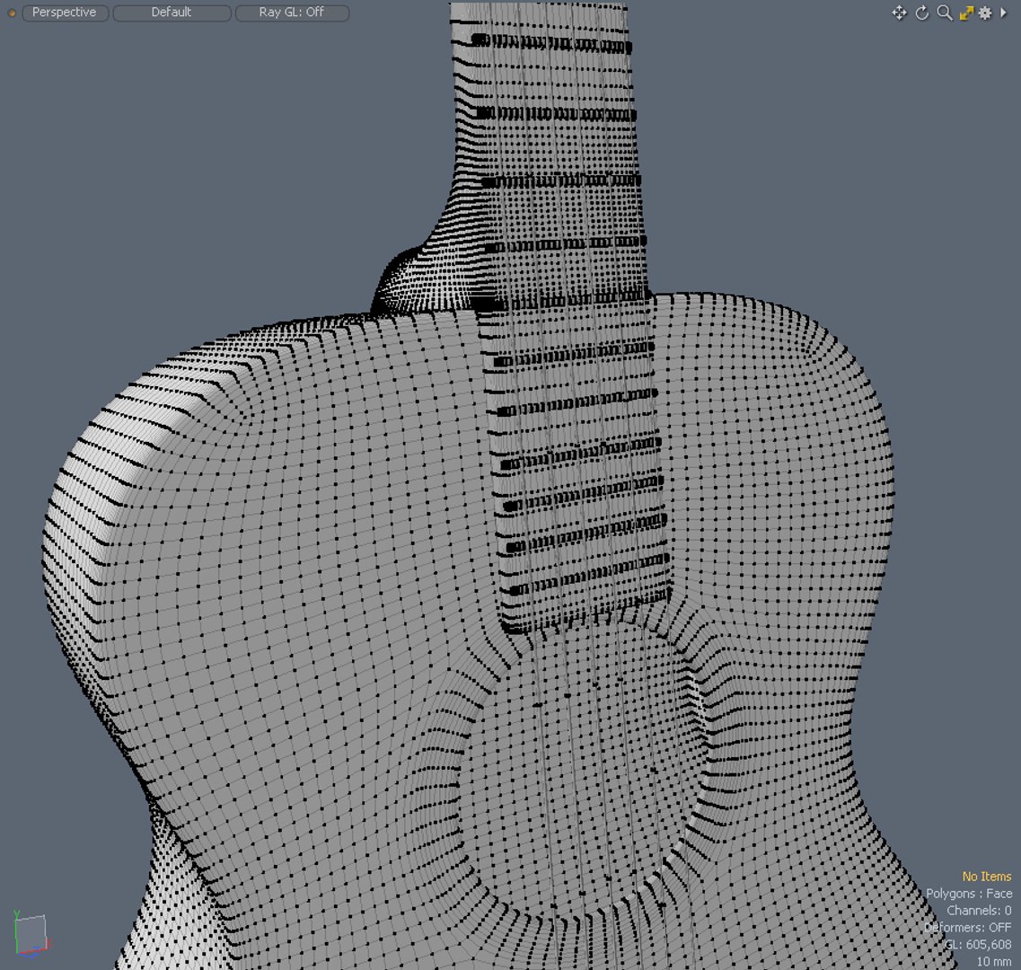 guitar musical instruments 3d x