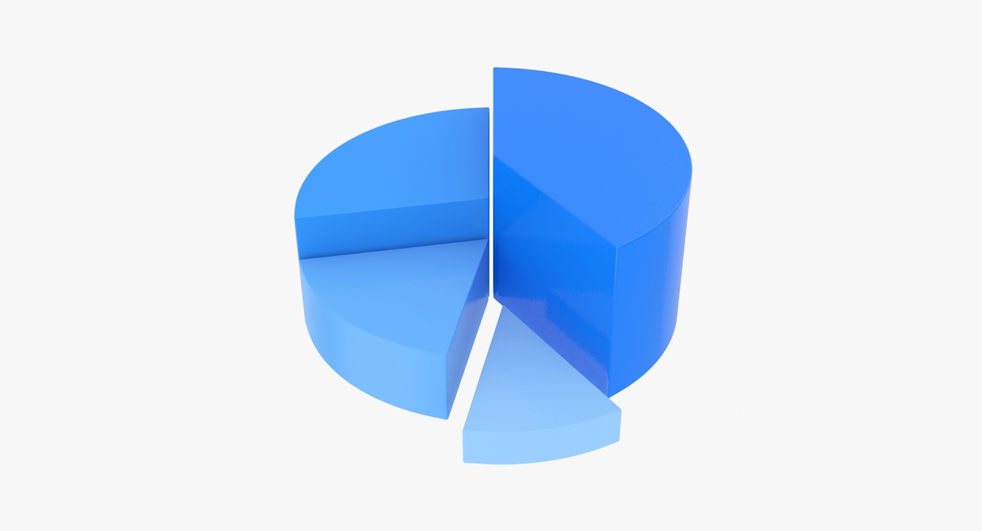 3D Pie Graph V2 - TurboSquid 1335506