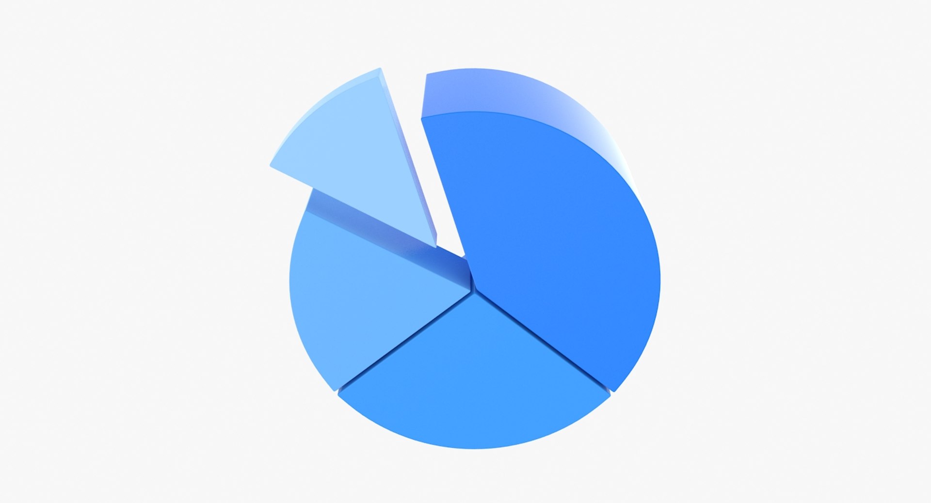 3D Pie Graph V2 - TurboSquid 1335506