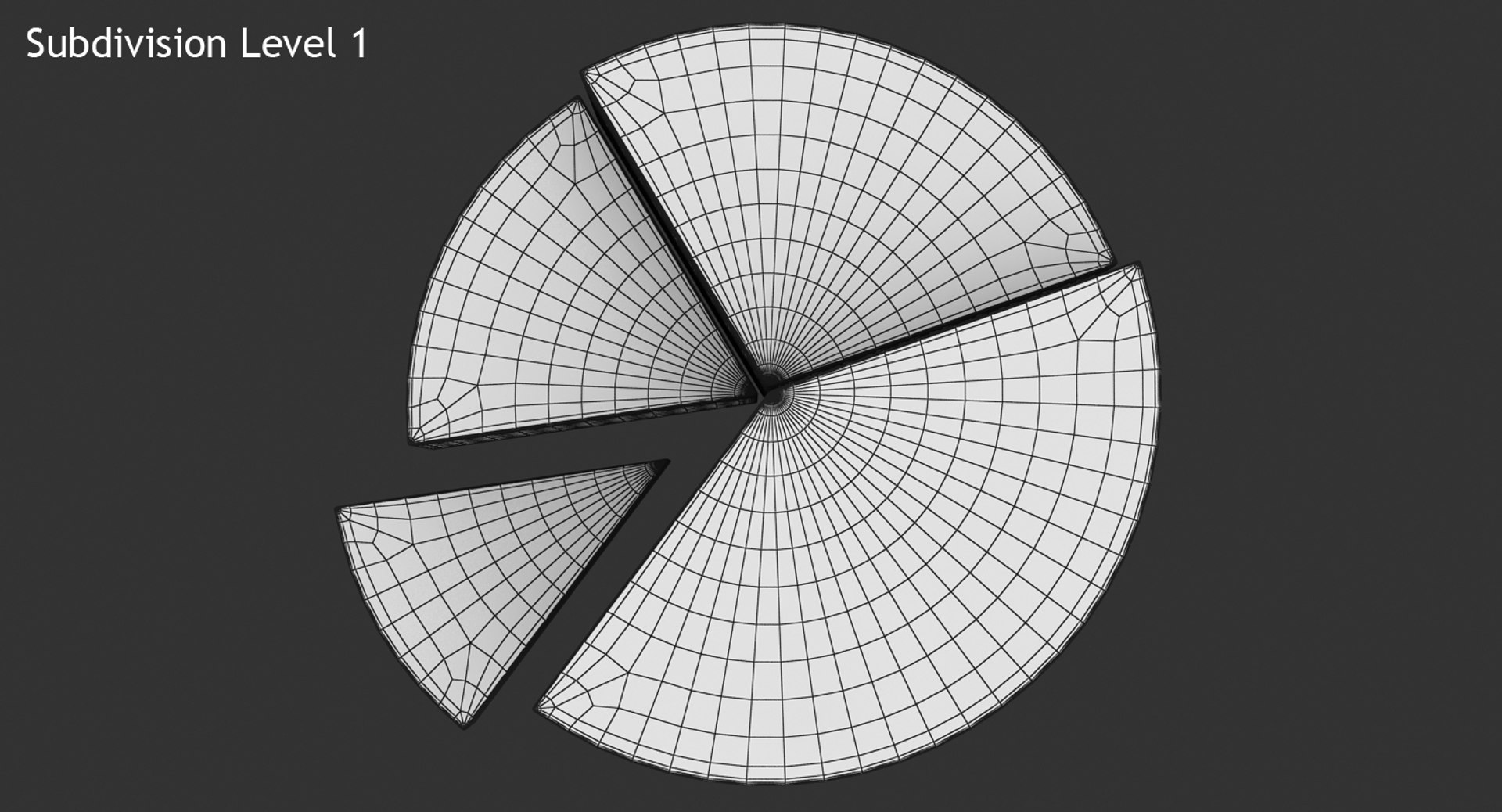 3D Pie Graph V2 - TurboSquid 1335506