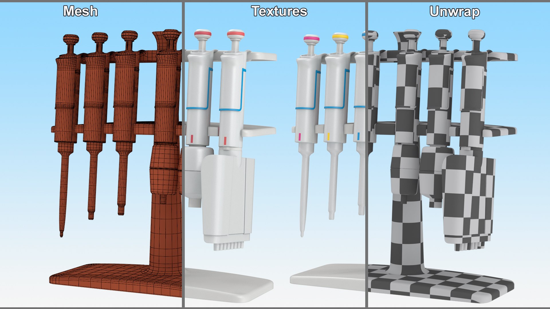 3D Laboratory Pipette Dispenser Model - TurboSquid 2293287