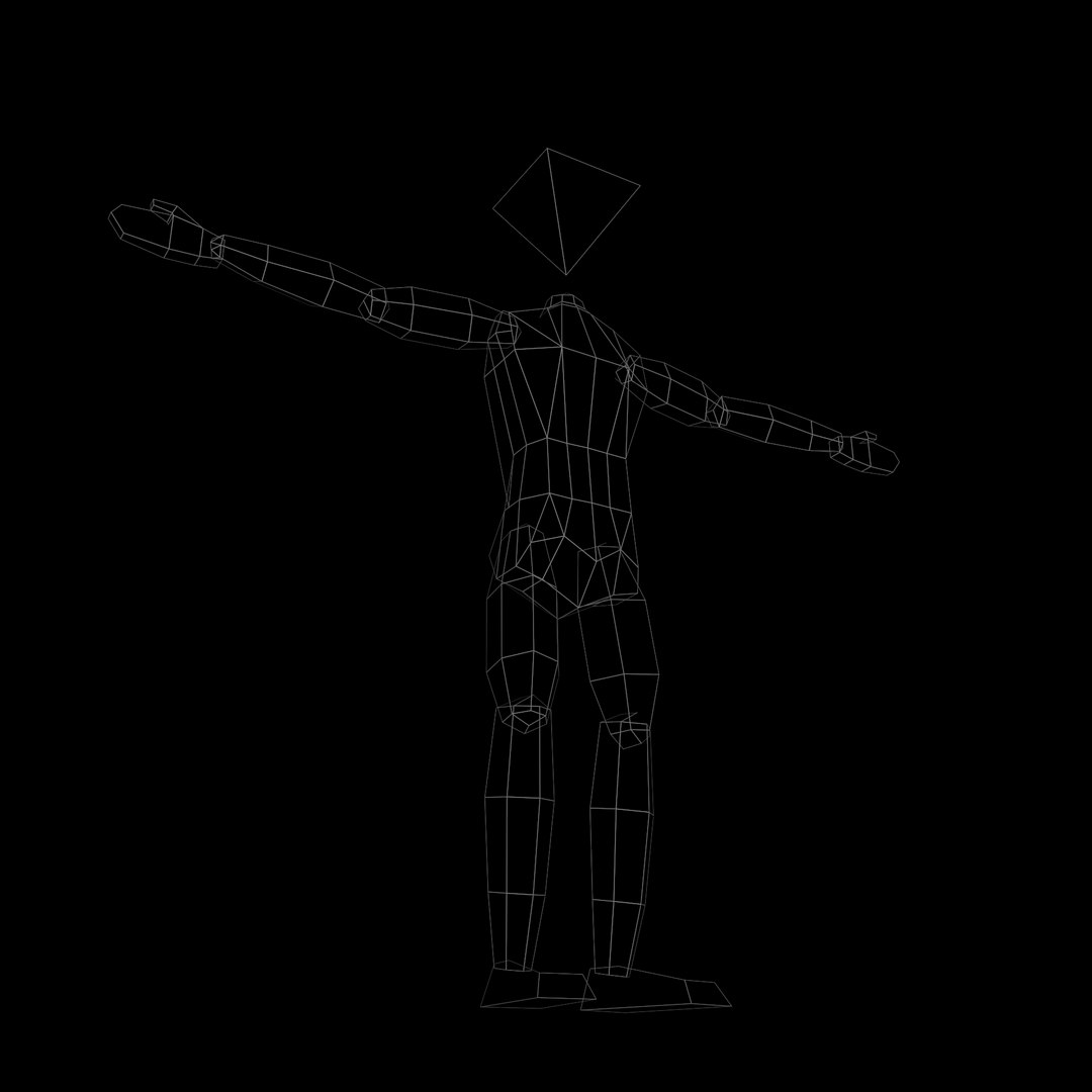 Free 3D Triangle Dude Model - TurboSquid 1690603