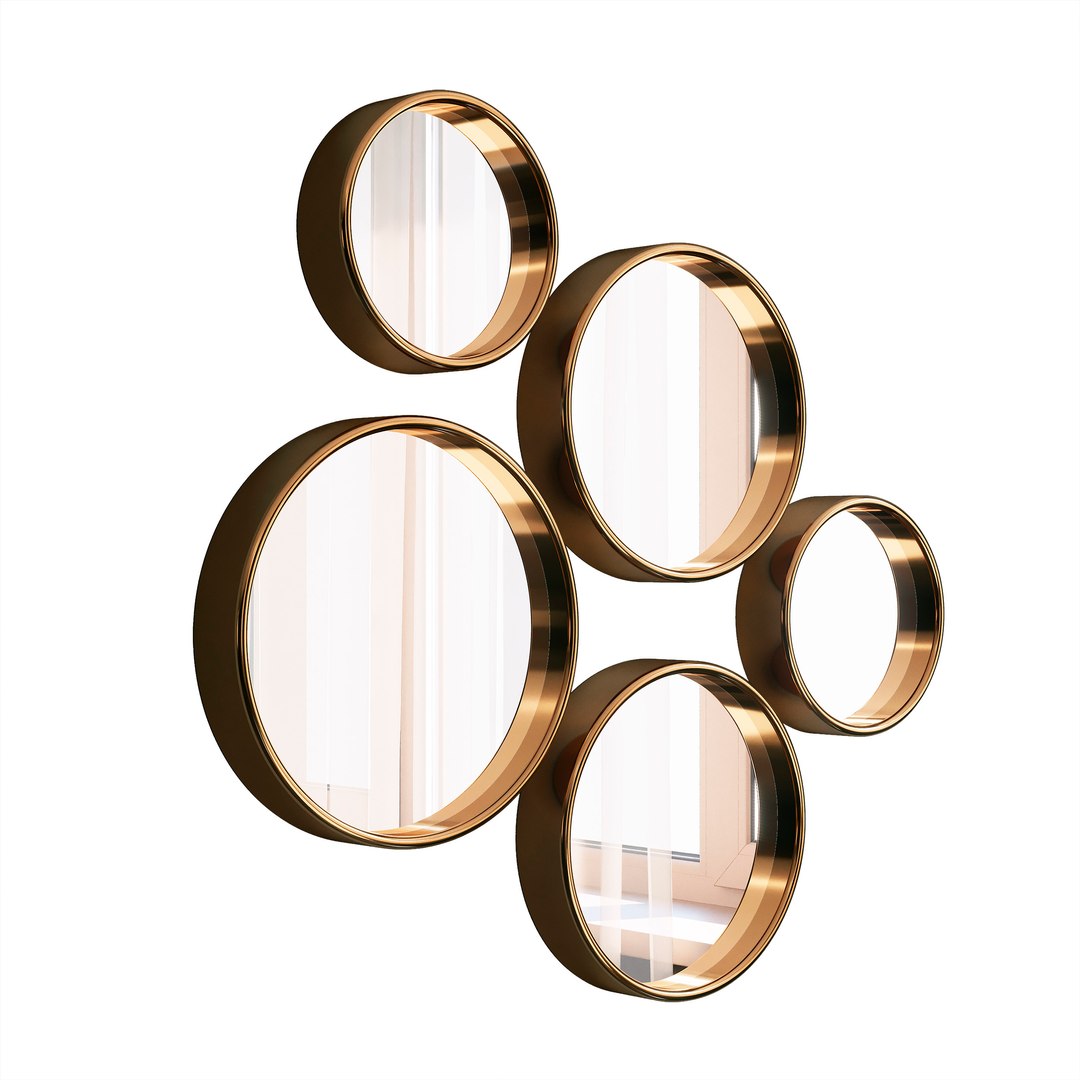 3D Mirrors Set 171 - TurboSquid 1822730