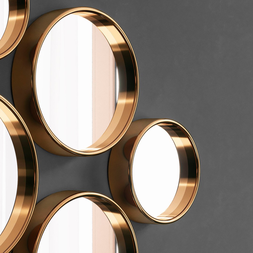 3D Mirrors Set 171 - TurboSquid 1822730