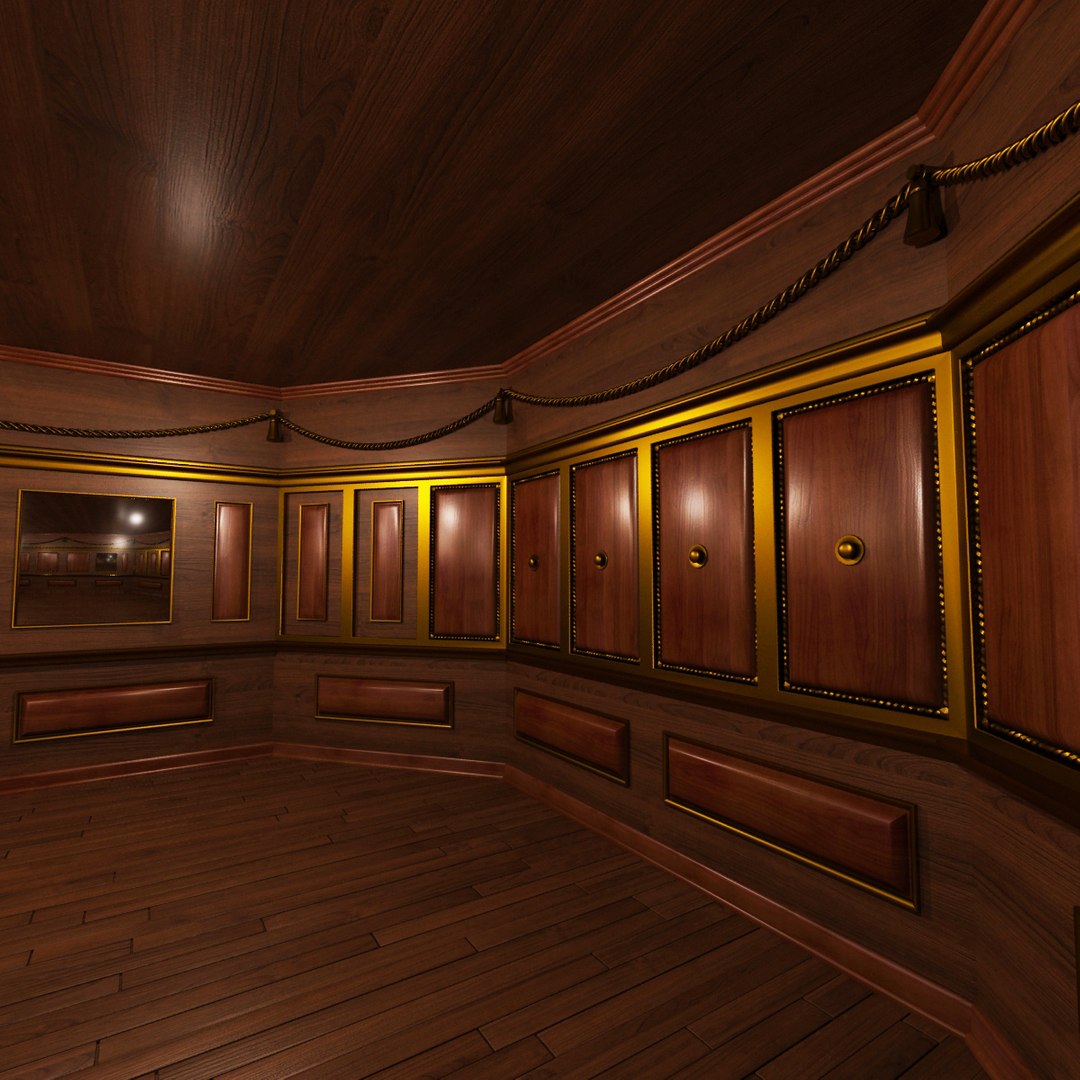 Office Room 3d Model