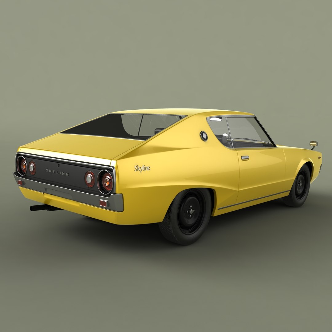 Datsun Skyline 240k Gt 3d 3ds