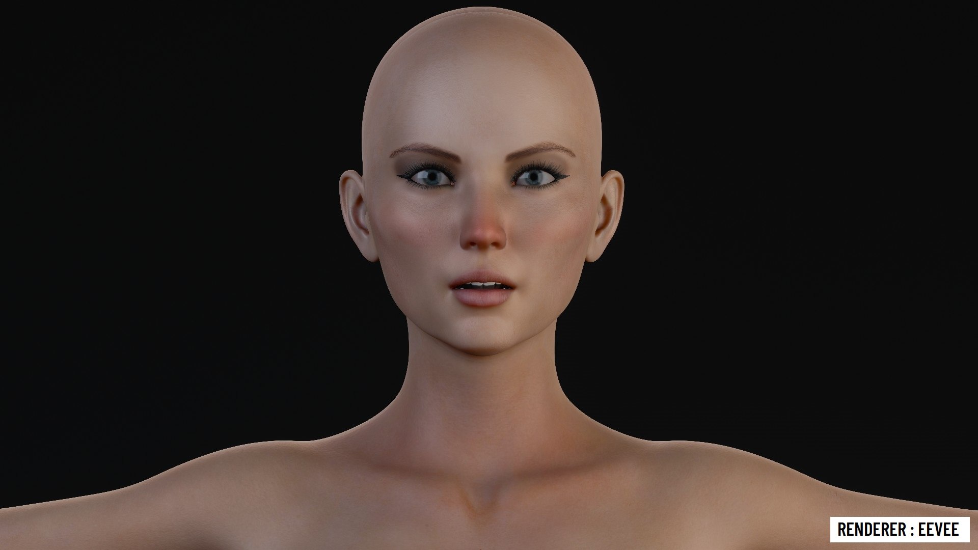 Realistic Beautiful Woman Rigged - Calista 3D model - TurboSquid 2180739