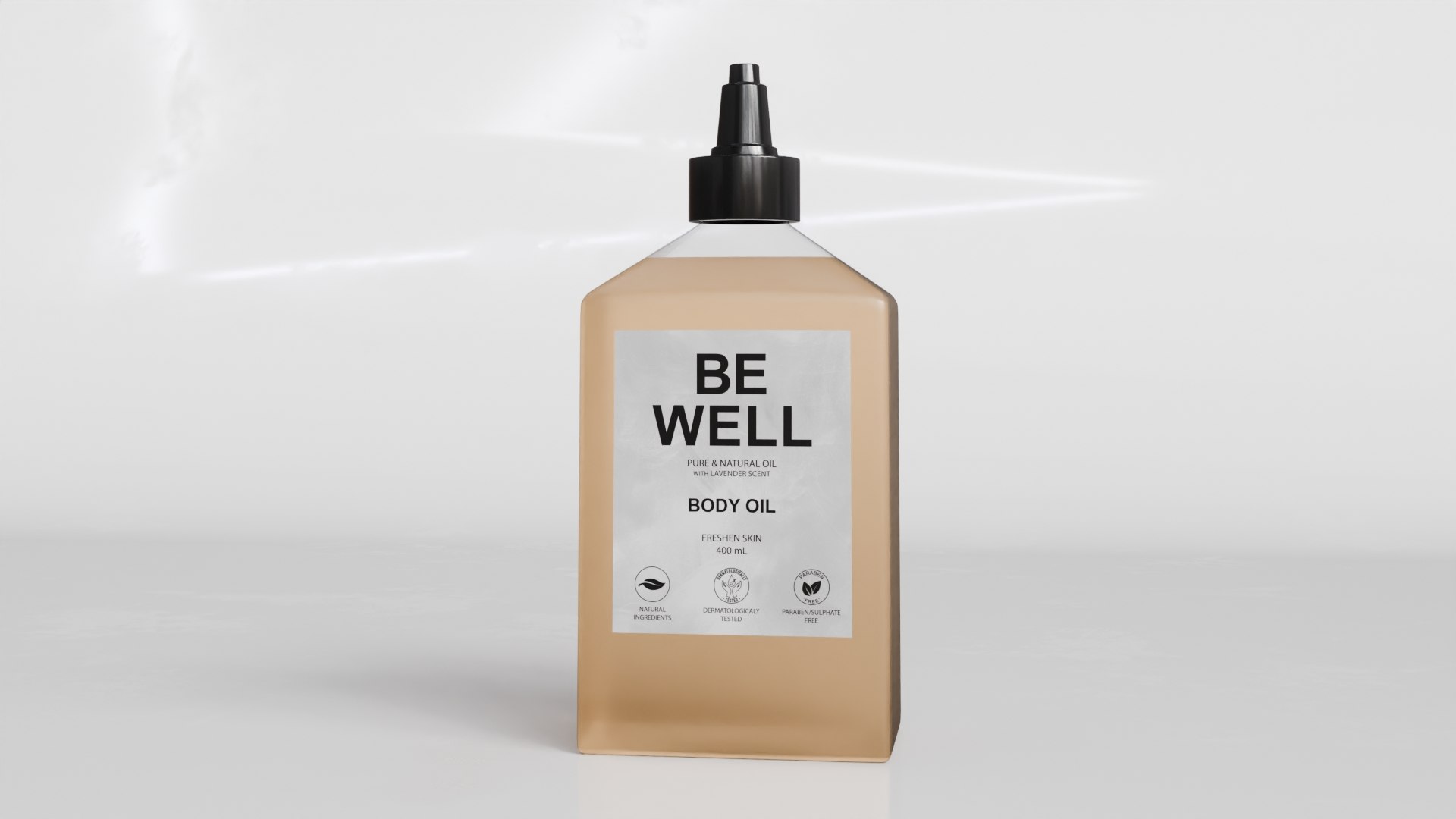 Be Well Body Oil 3D - TurboSquid 2361295