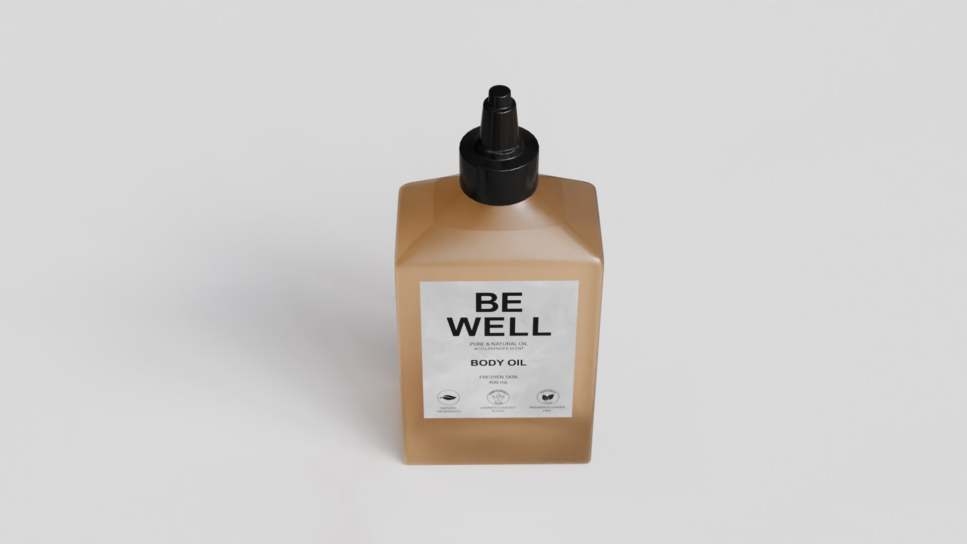Be Well Body Oil 3D - TurboSquid 2361295