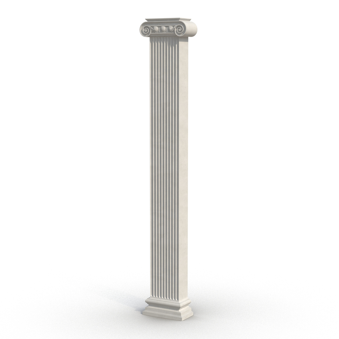 Columns pilasters big 3D model | 1143921 | TurboSquid