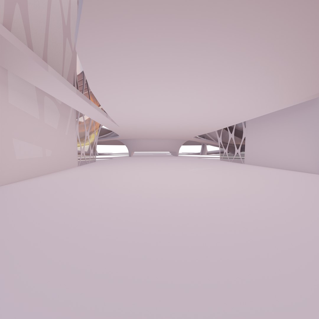 Future Building Futuristic Expo Center Building Sci Fi DUBAI 3D Model ...