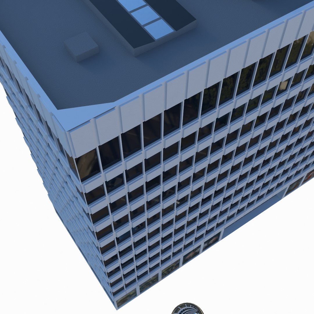 10 Story Office Building 3ds