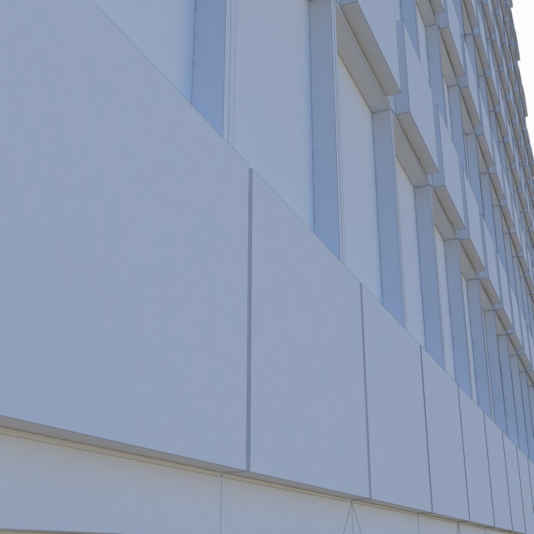 10 Story Office Building 3ds