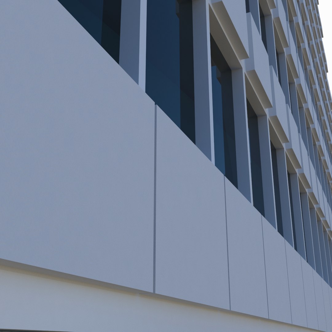 10 Story Office Building 3ds