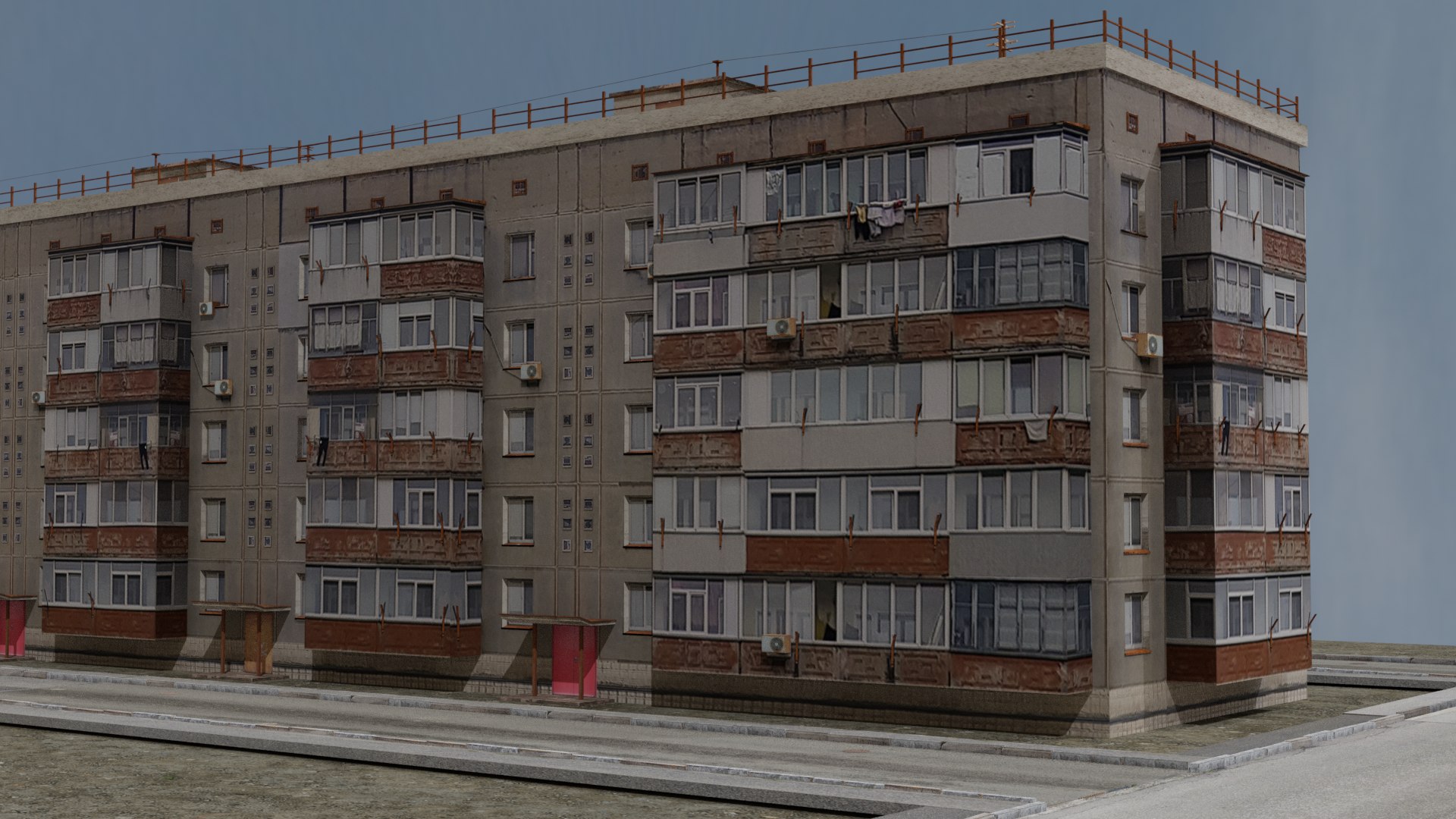 Panel house 3D model - TurboSquid 1611846