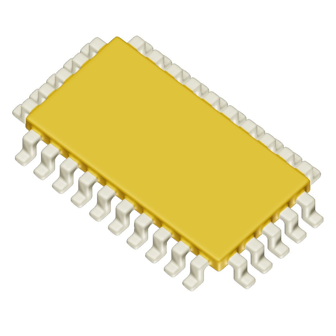 Kids Microchip Toy 3D Model - TurboSquid 2129089