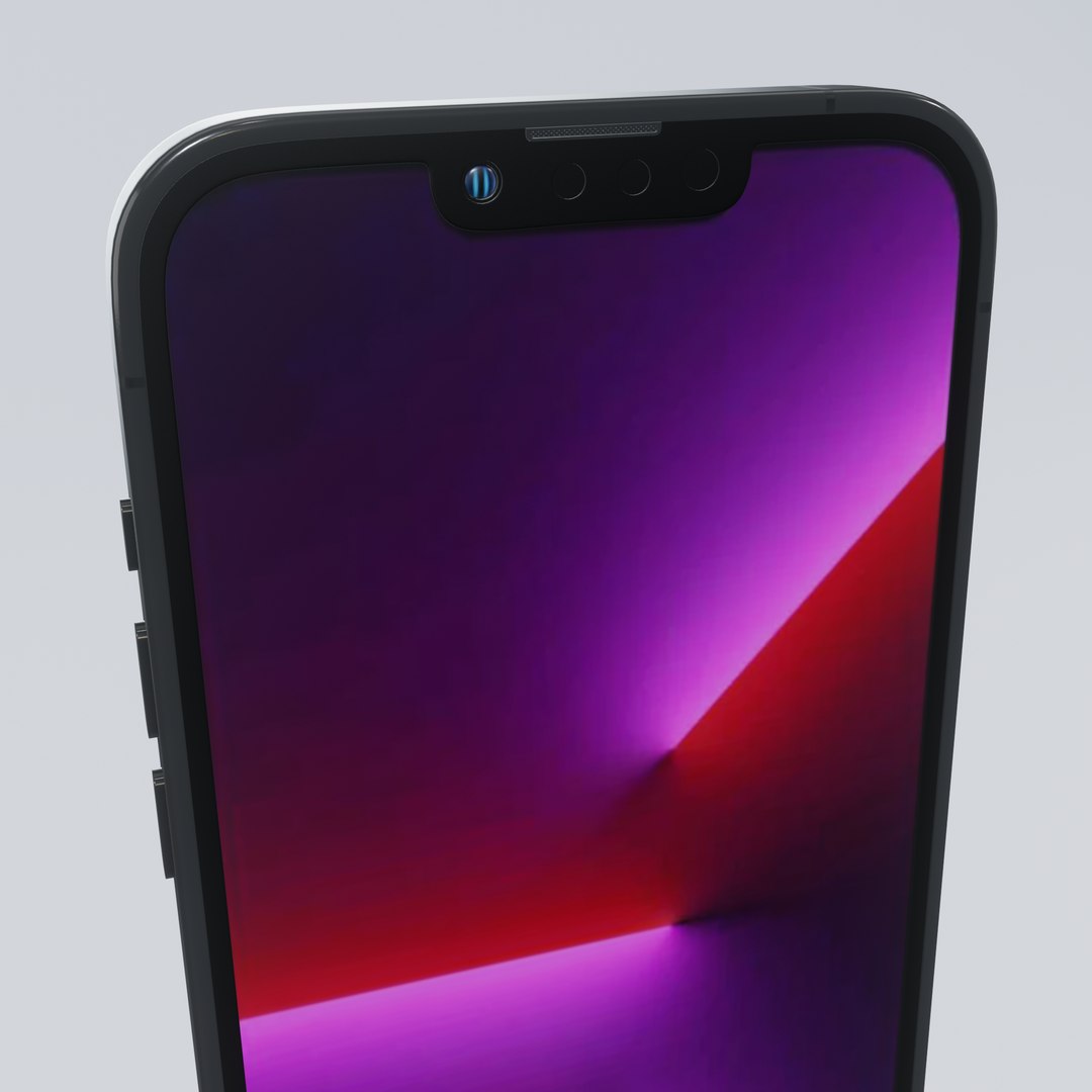 3D Apple IPhone 13 Pro Max Black - TurboSquid 1887541