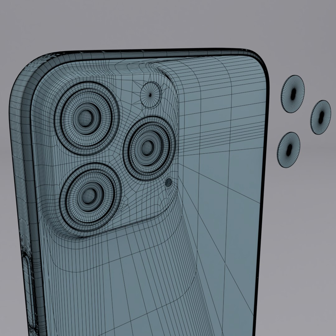 3D Apple IPhone 13 Pro Max Black - TurboSquid 1887541