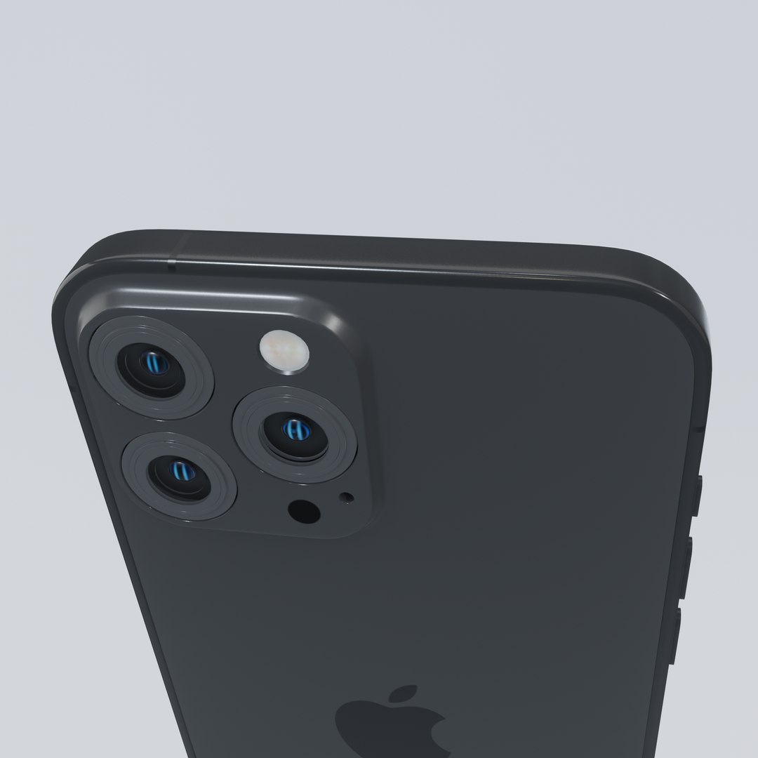 3D Apple IPhone 13 Pro Max Black - TurboSquid 1887541