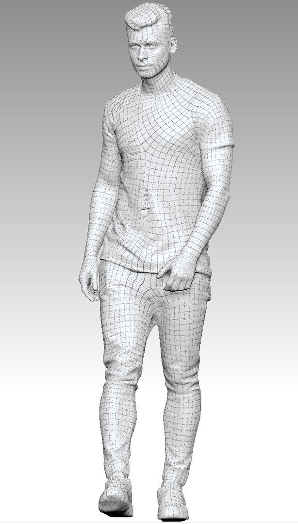 3D Human Handsome Young Man Character Model - TurboSquid 1578367
