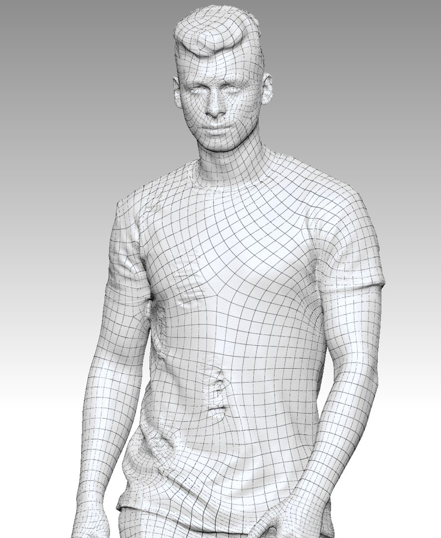 3D Human Handsome Young Man Character Model - TurboSquid 1578367