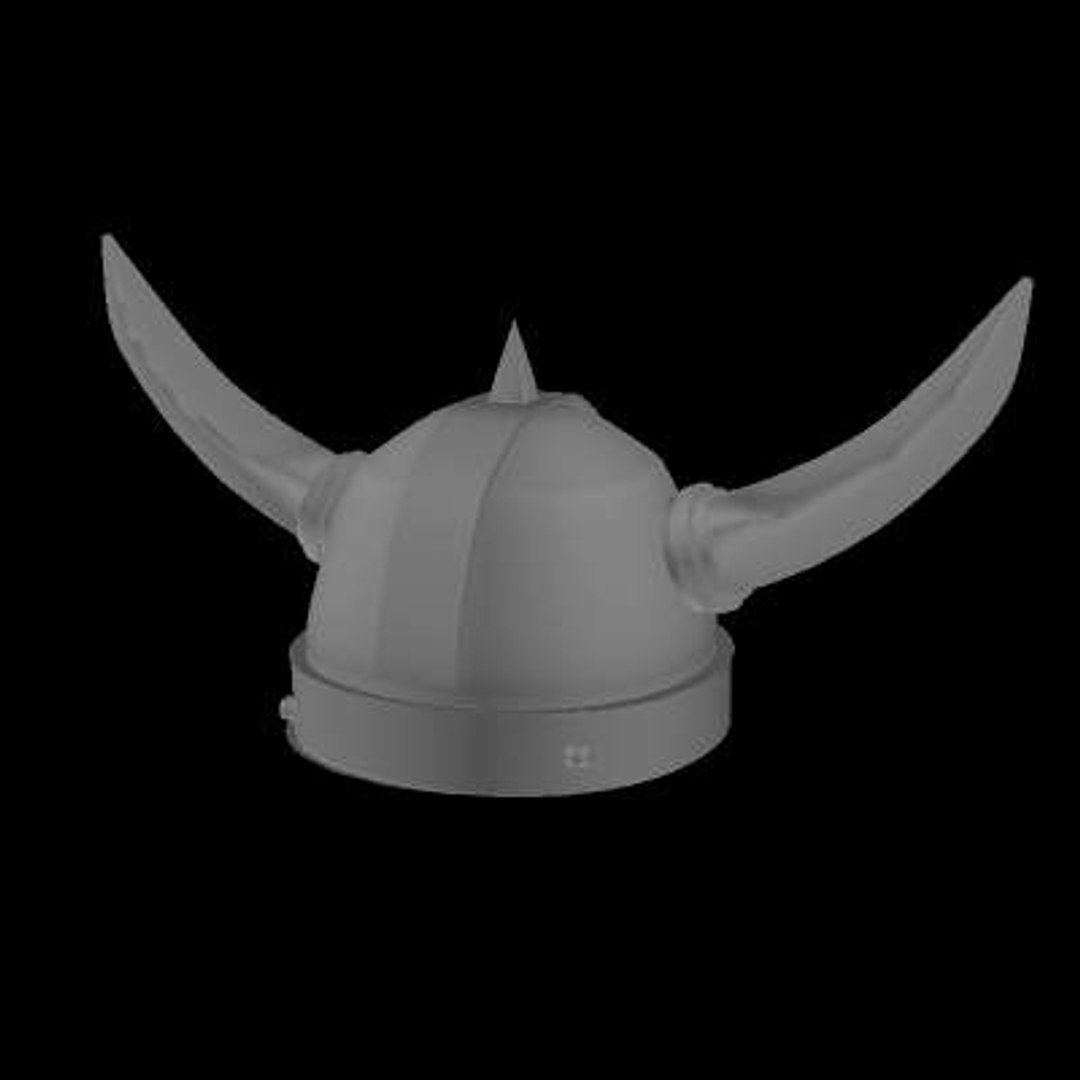 3d Obj Authentic Viking War Helmet