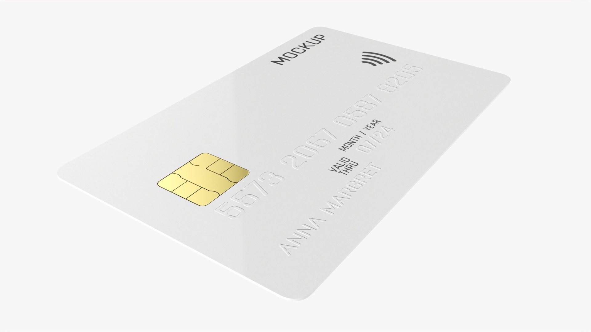 3D Credit Debit Card 01 - TurboSquid 1715901