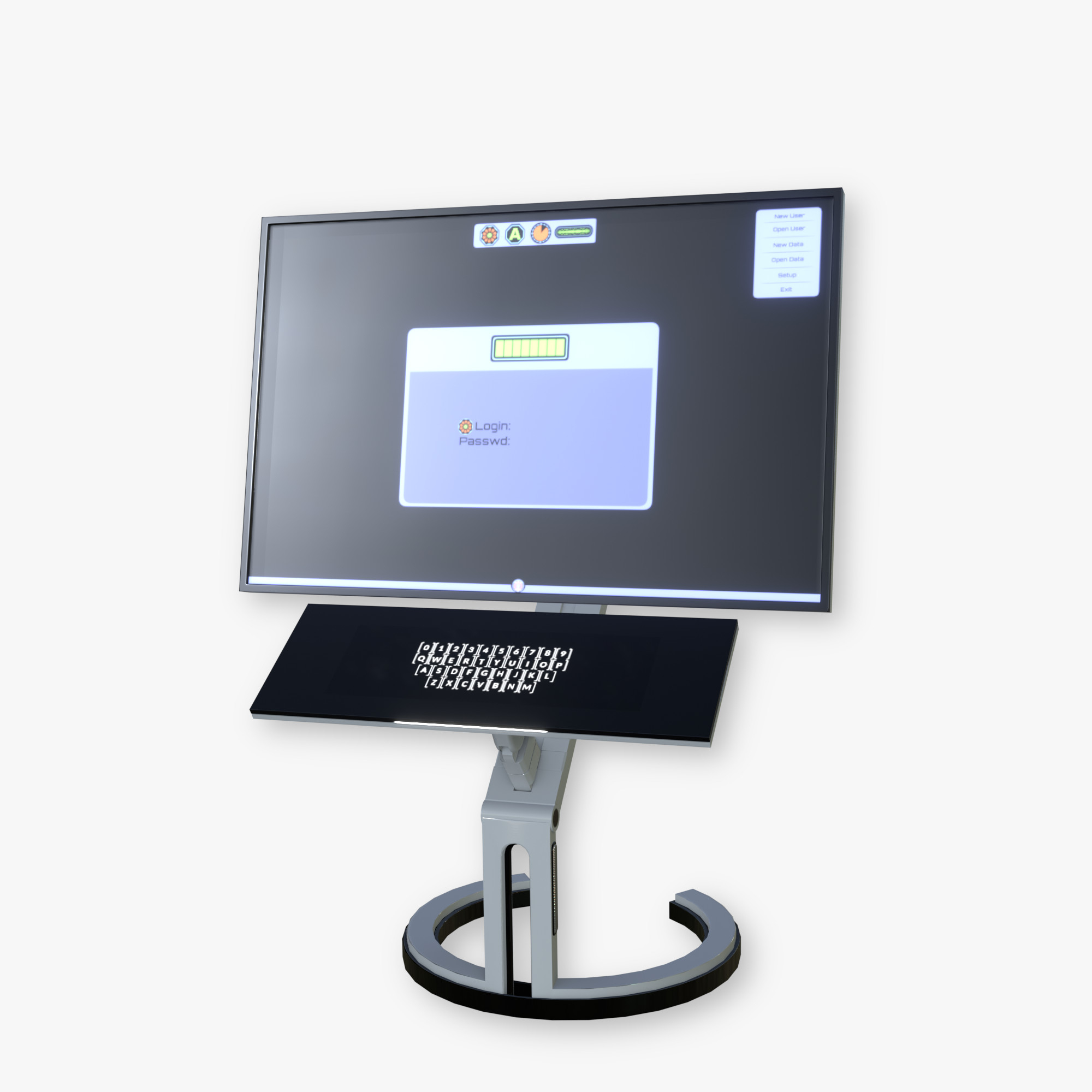 3D minimalistic computers sets - TurboSquid 1693214