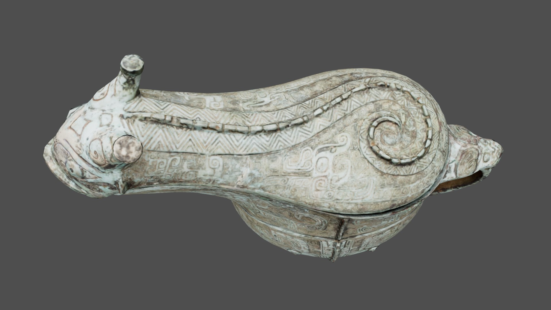 Chinese Bronze Ware Bronze Ware 3D Model - TurboSquid 2151206