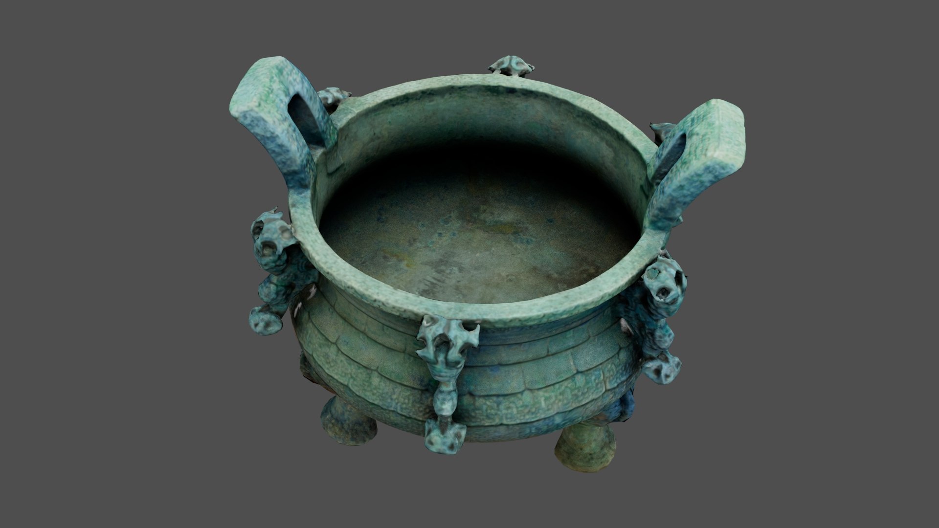 Chinese Bronze Ware Bronze Ware 3D Model - TurboSquid 2151206