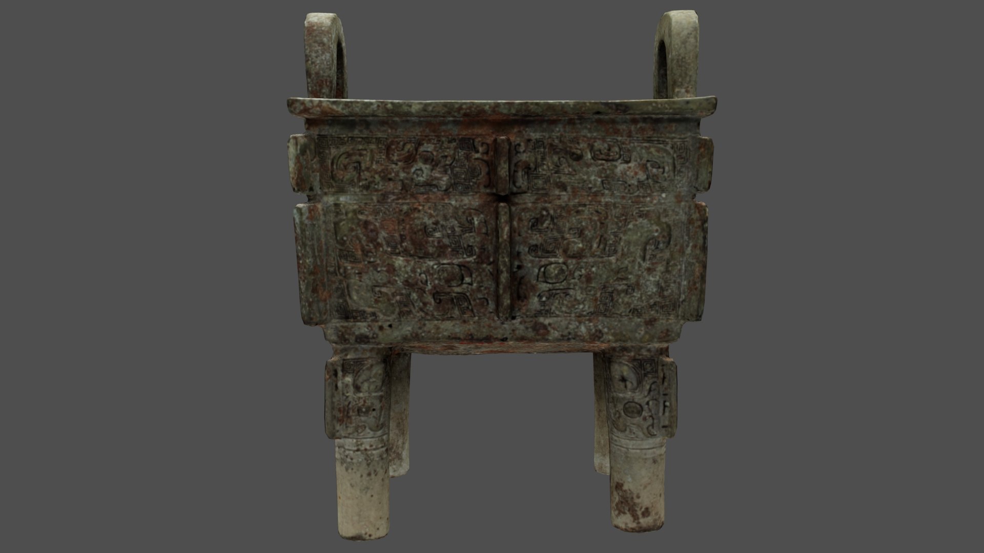 Chinese Bronze Ware Bronze Ware 3D Model - TurboSquid 2151206