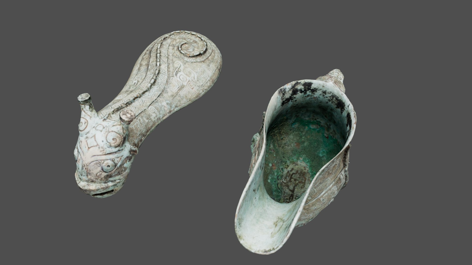 Chinese Bronze Ware Bronze Ware 3D Model - TurboSquid 2151206
