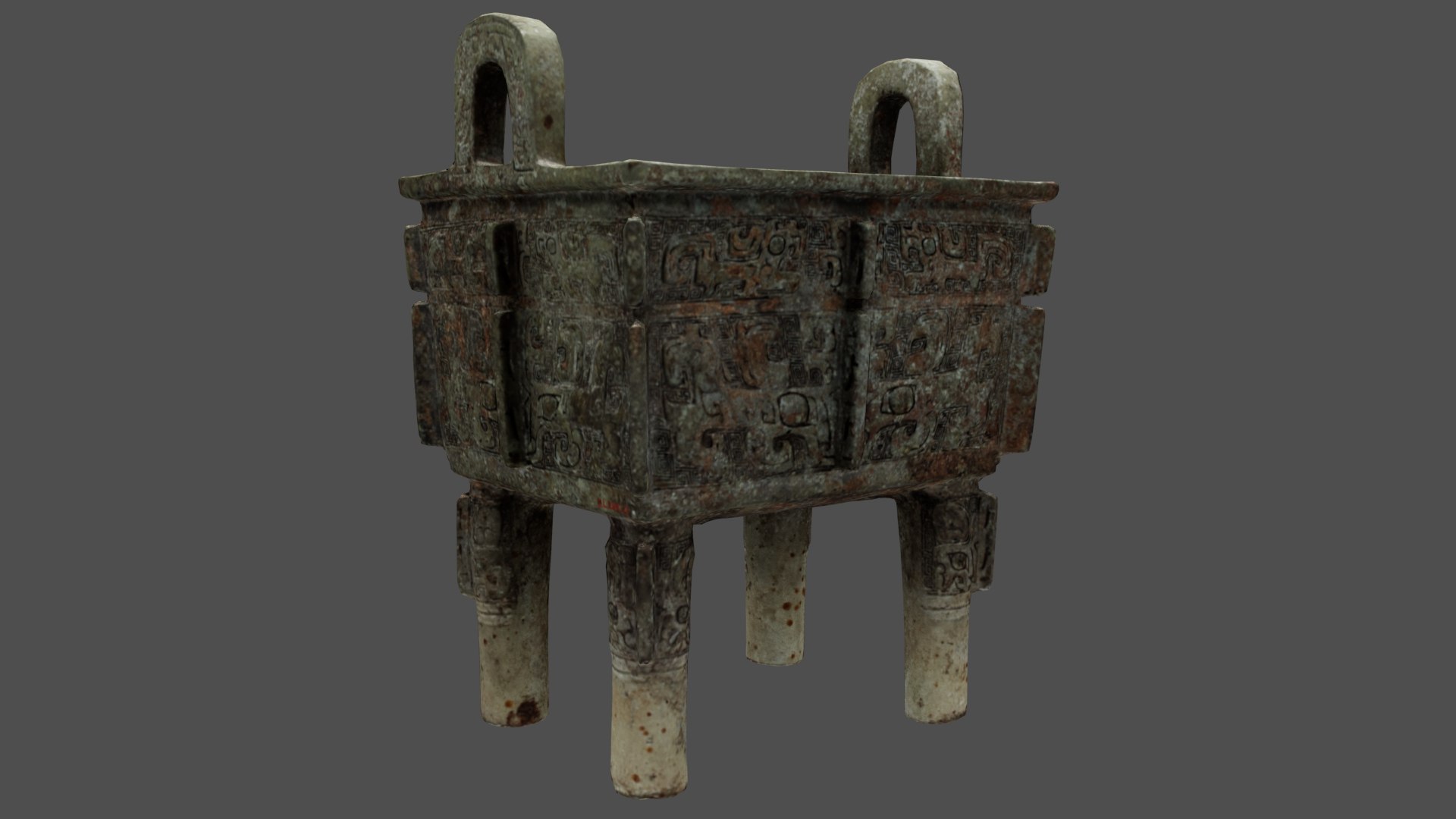 Chinese Bronze Ware Bronze Ware 3D Model - TurboSquid 2151206
