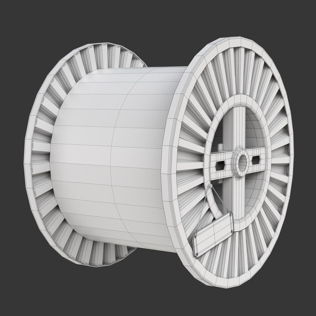 Copper Wire Spool 3D - TurboSquid 2238721