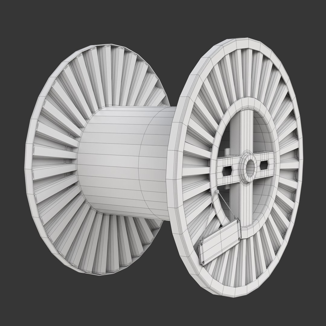 Copper Wire Spool 3D - TurboSquid 2238721