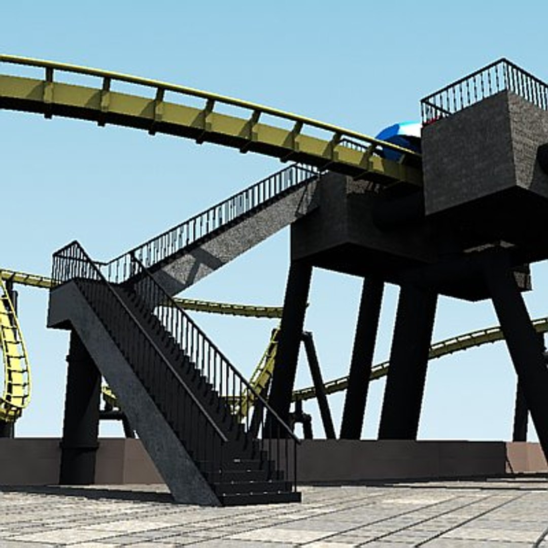 Rollercoaster Cart 3d Model