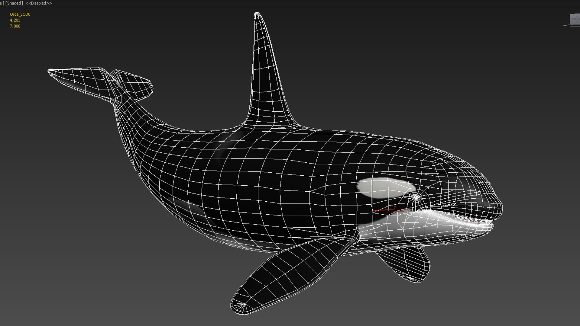 Orca Supporting Octane Model - TurboSquid 1404925