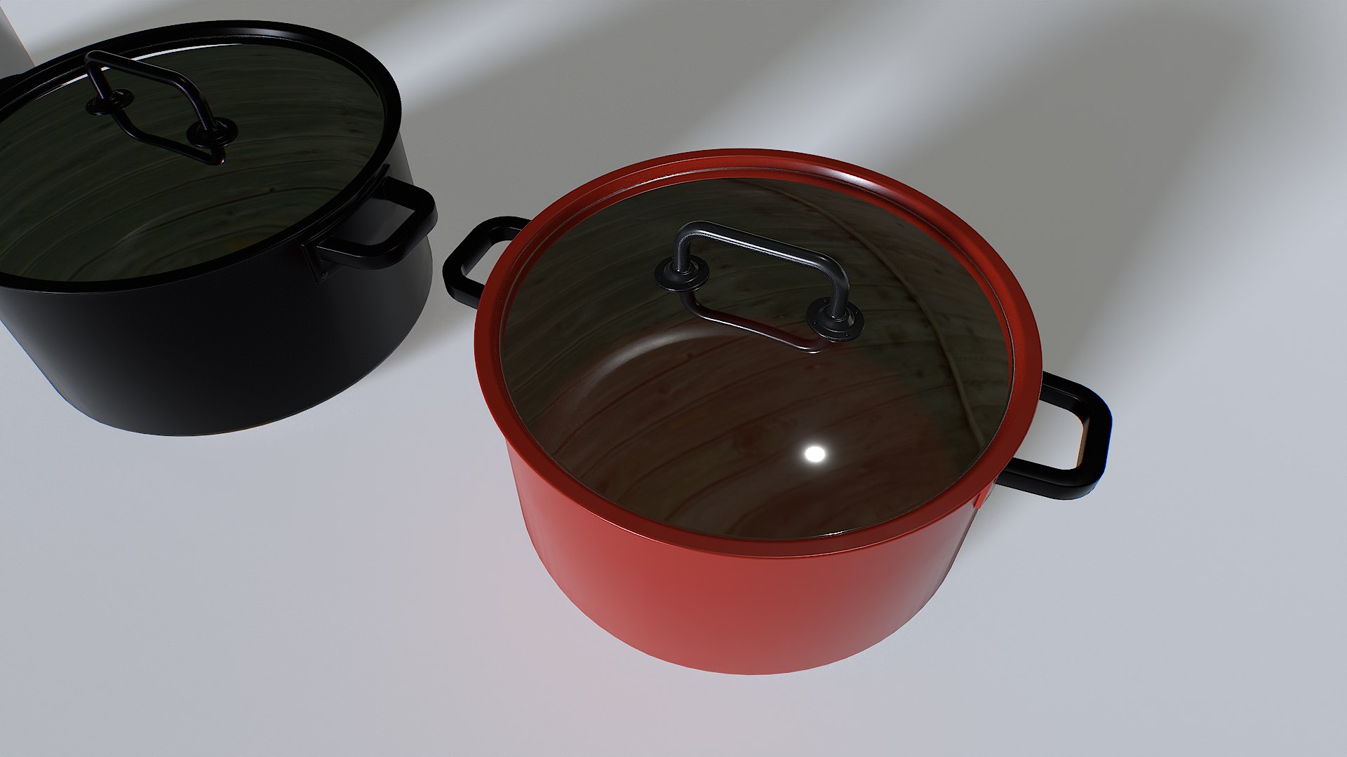 Cooking Pot Set 1 3D Model - TurboSquid 2375209