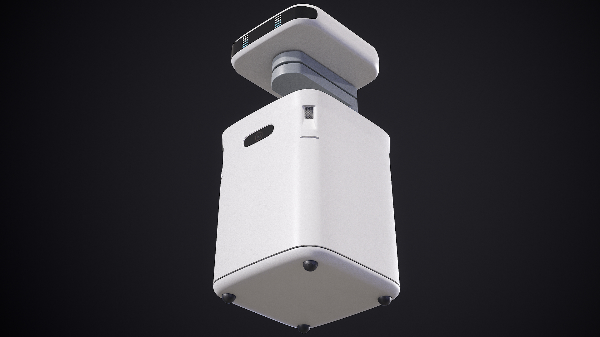 来自 CES 2021 的三星 Bot Care 和 Bot Handy 机器人3D模型 - TurboSquid 1682342