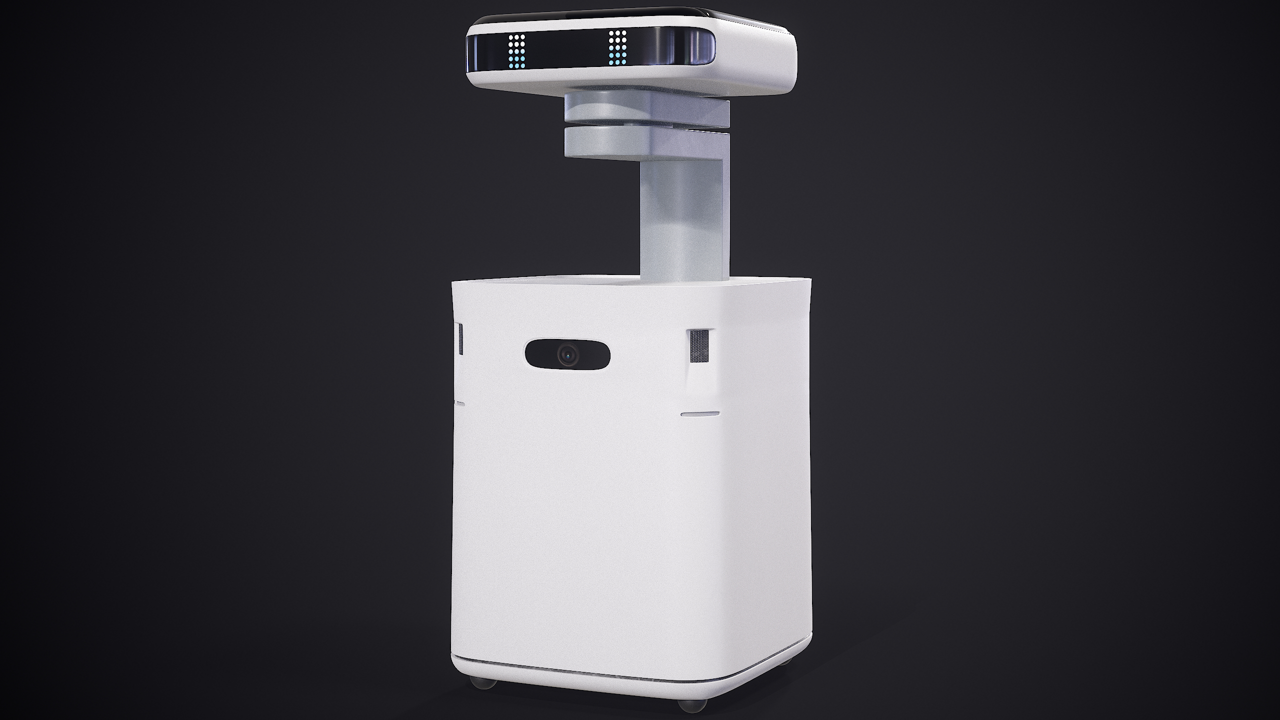 来自 CES 2021 的三星 Bot Care 和 Bot Handy 机器人3D模型 - TurboSquid 1682342