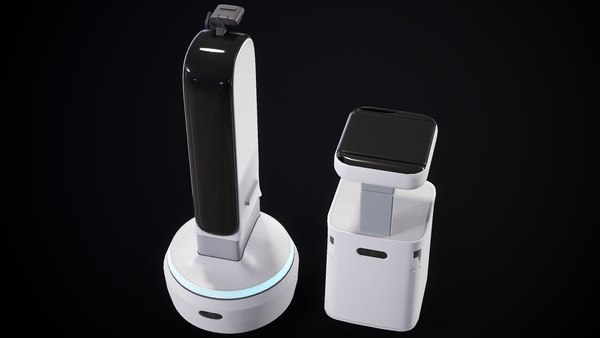 modelo 3d Samsung Bot Care y Bot Handy Robots de CES 2021 - TurboSquid ...