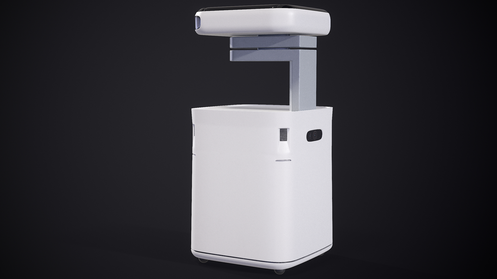 来自 CES 2021 的三星 Bot Care 和 Bot Handy 机器人3D模型 - TurboSquid 1682342