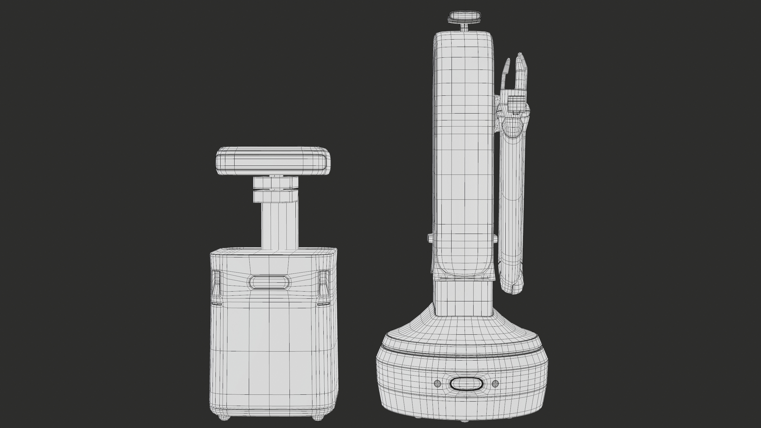 来自 CES 2021 的三星 Bot Care 和 Bot Handy 机器人3D模型 - TurboSquid 1682342