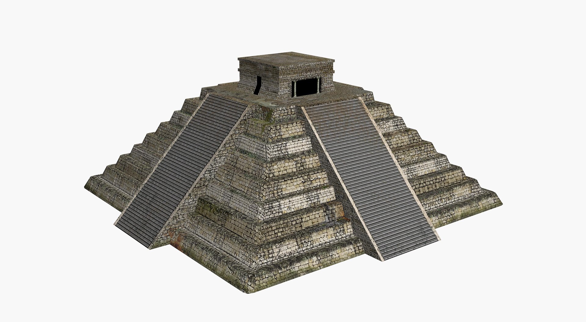 3D Model Maya Pyramid LP - TurboSquid 2379334