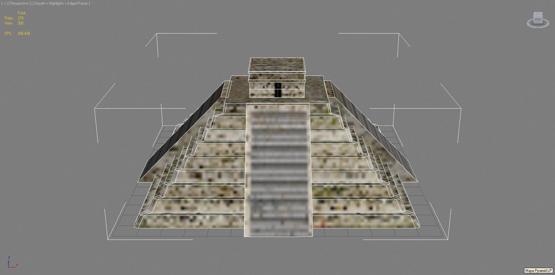 3D Model Maya Pyramid LP - TurboSquid 2379334