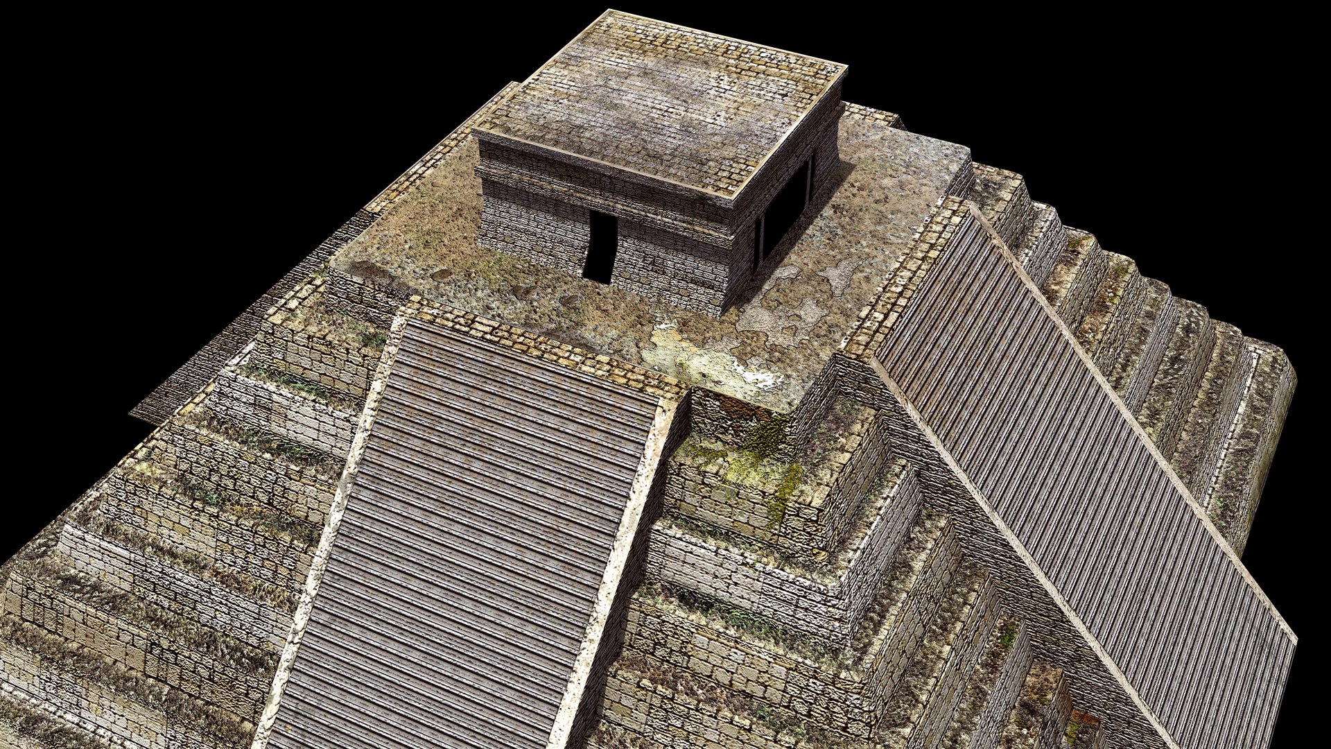 3D Model Maya Pyramid LP - TurboSquid 2379334