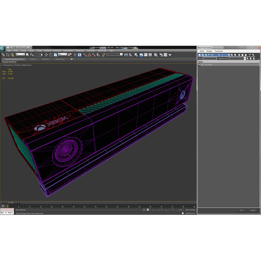 3d model xbox kinect