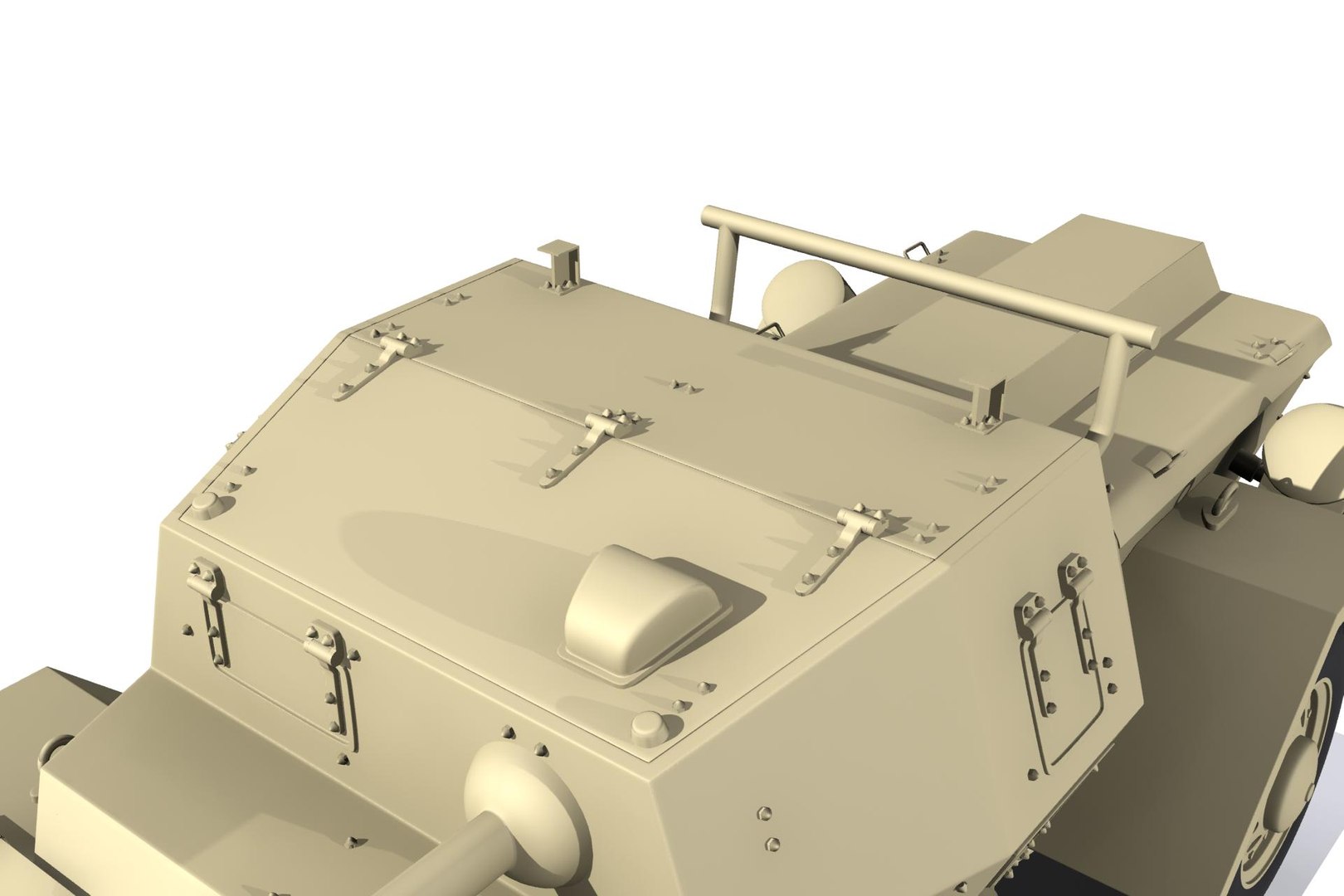 autoblinda lince 3d model